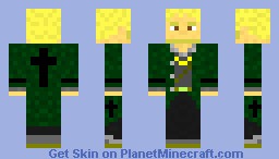 Tel Rhune Blond Priest Minecraft Skin
